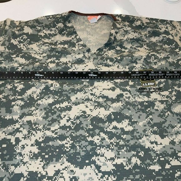 Shirts | Acu Digital Pattern Us Army Pullover Scrub Top Shirt Xl W Army ...
